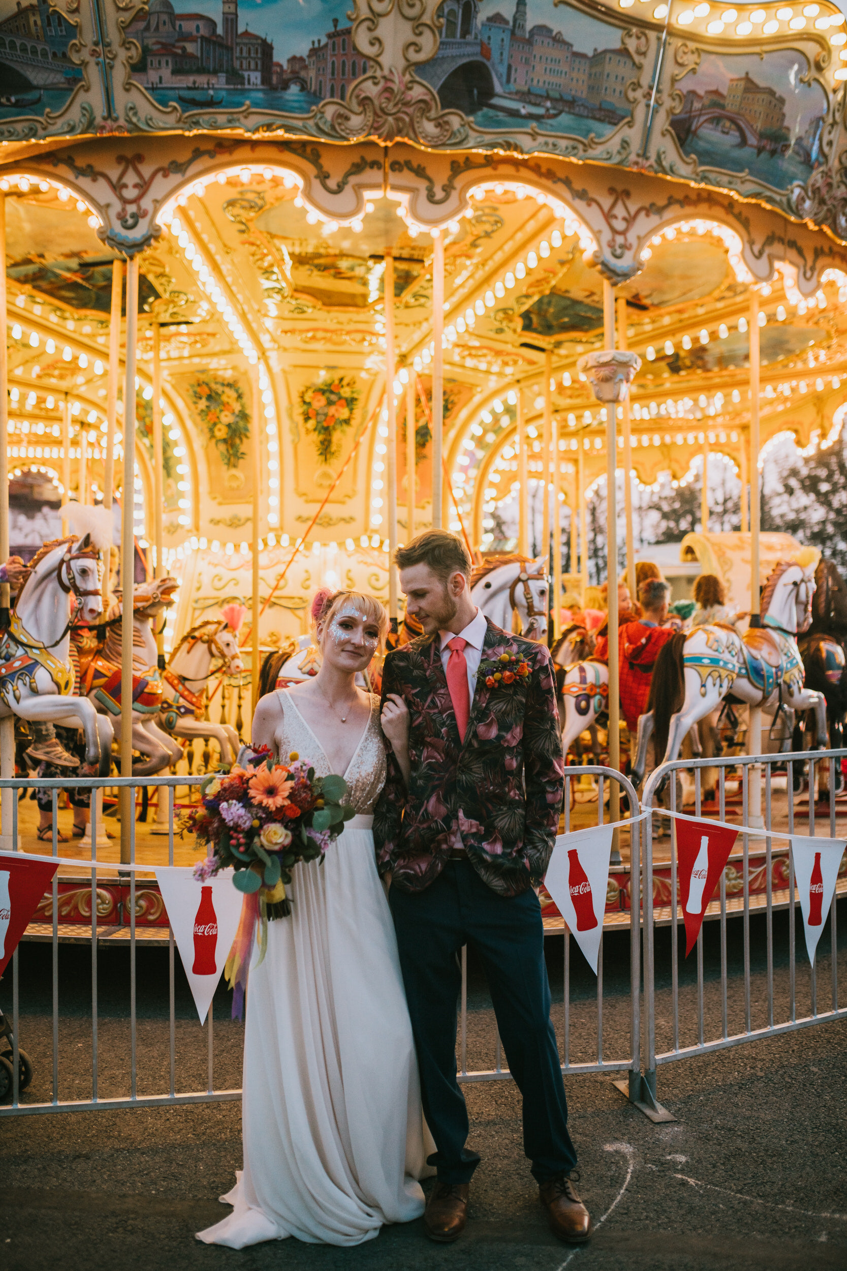Alaska State Fair Elopement | Carnival Theme | Donna Marie Photography
